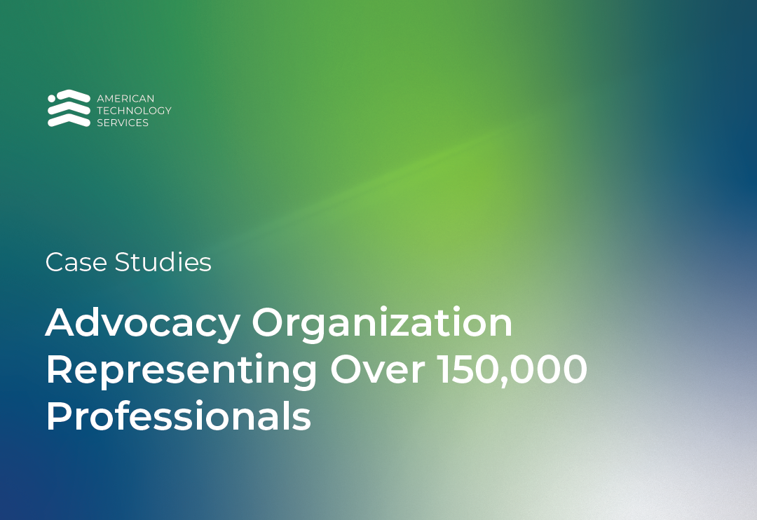 Advocacy Organization Representing Over 150,000 Professionals