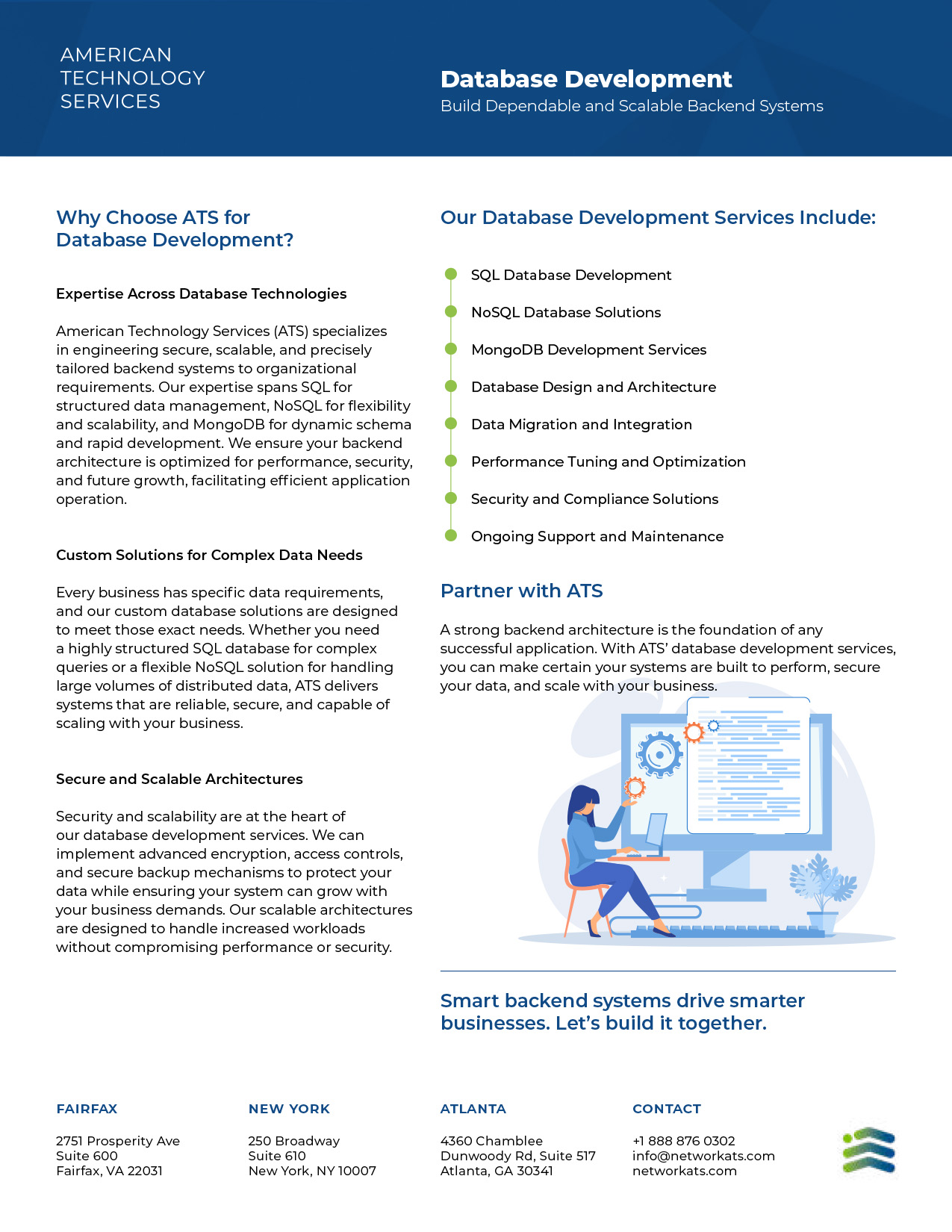 Develop Reliable, Secure Databases for Your Apps and Growing Business - American Technology Services