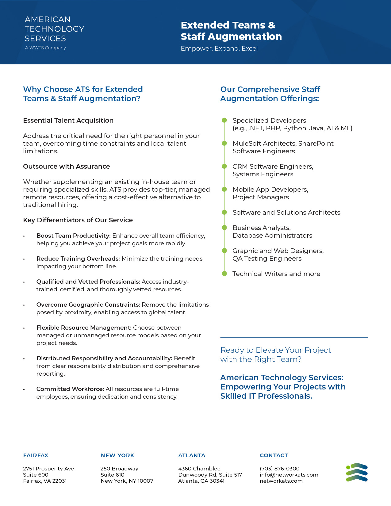 Overcome Specialized IT Talent Gaps with Extended Teams | American ...