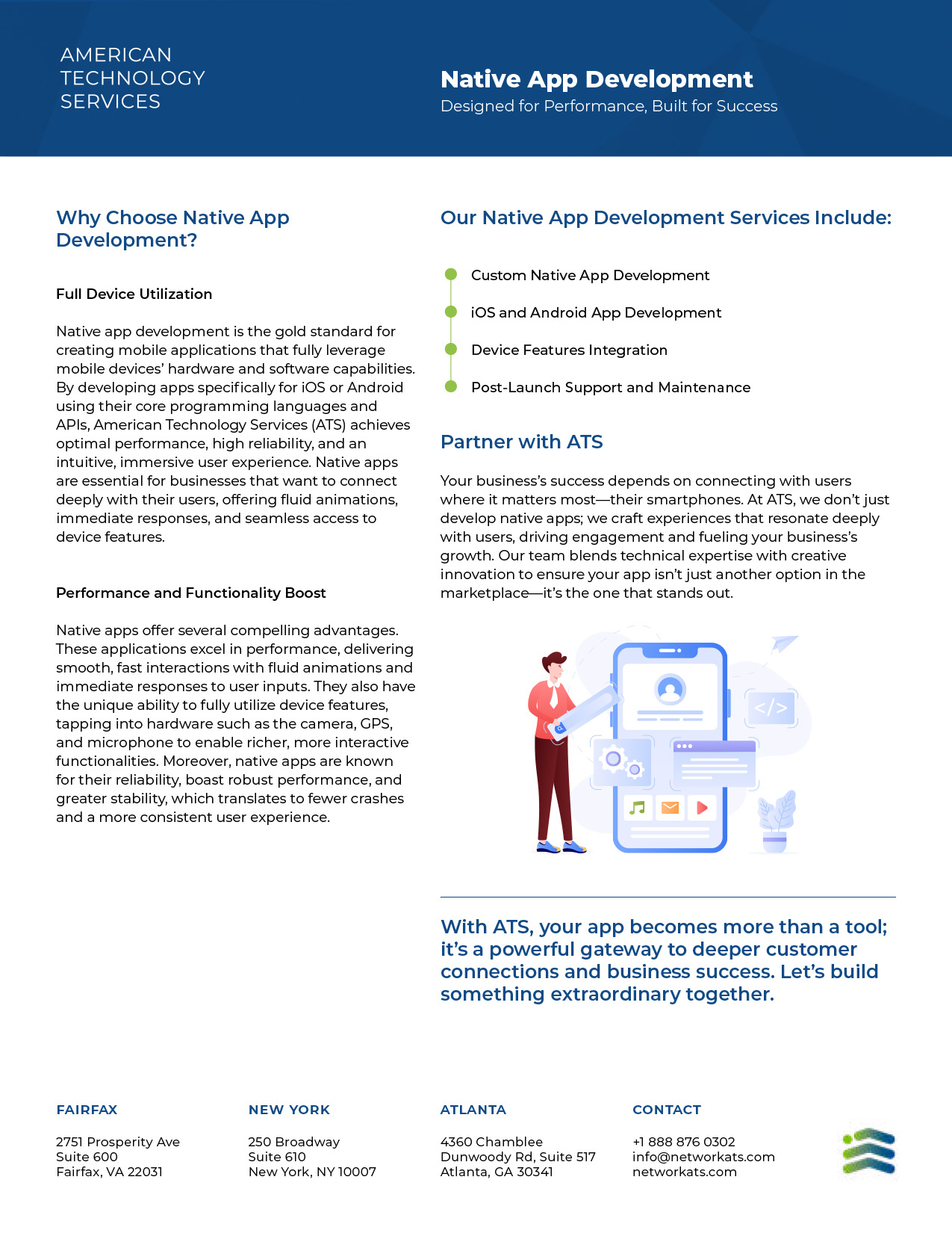 Leverage Full Device Capabilities with Native Apps - American Technology Services